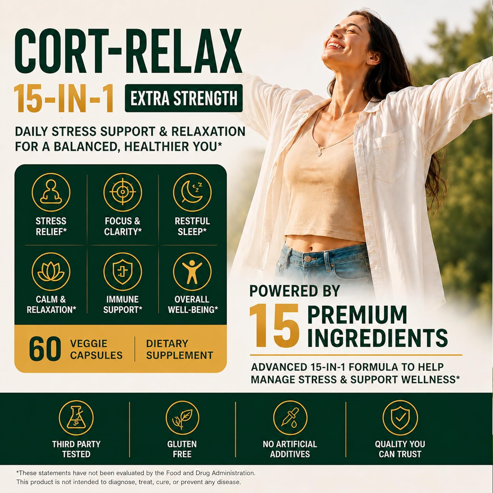 natural cortisol support supplement