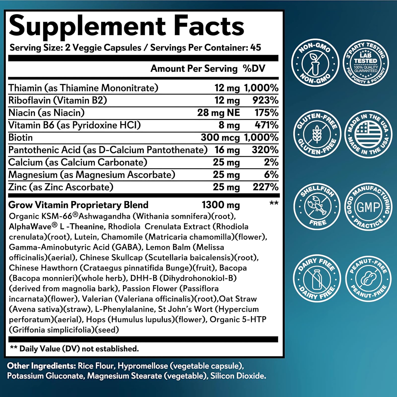 natural cortisol support supplement