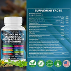 Natural cortisol support vitamins