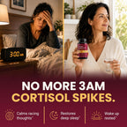 Natural cortisol support with ashwagandha