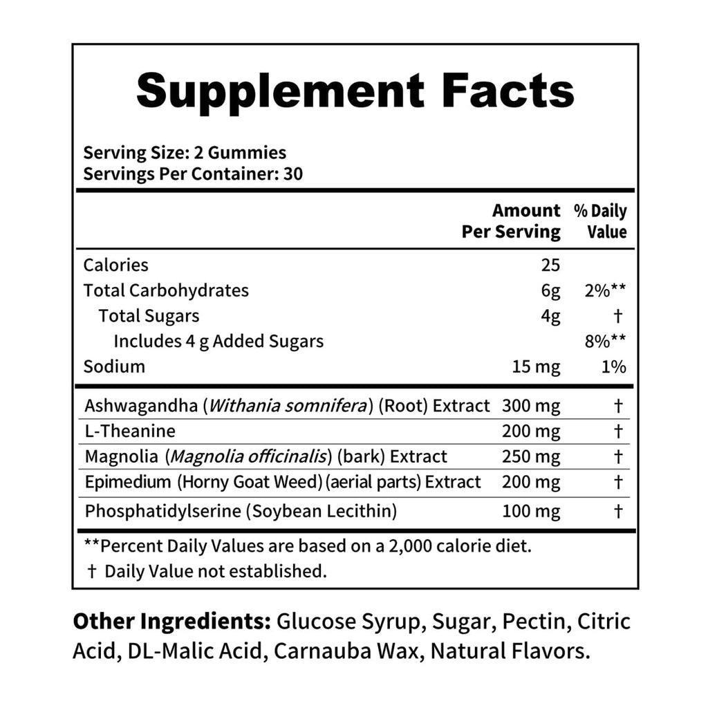 Natural cortisol support with Magnolia Bark