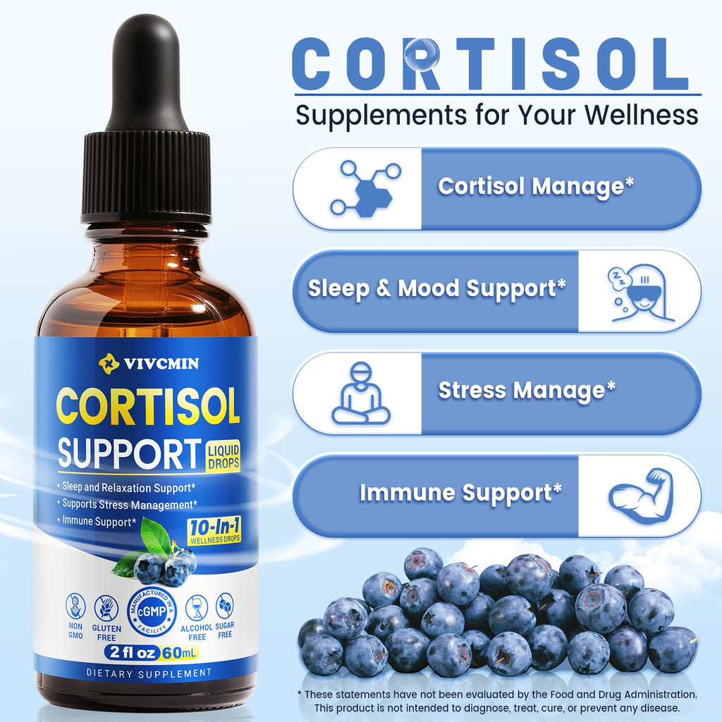 natural cortisol support with vivcmin