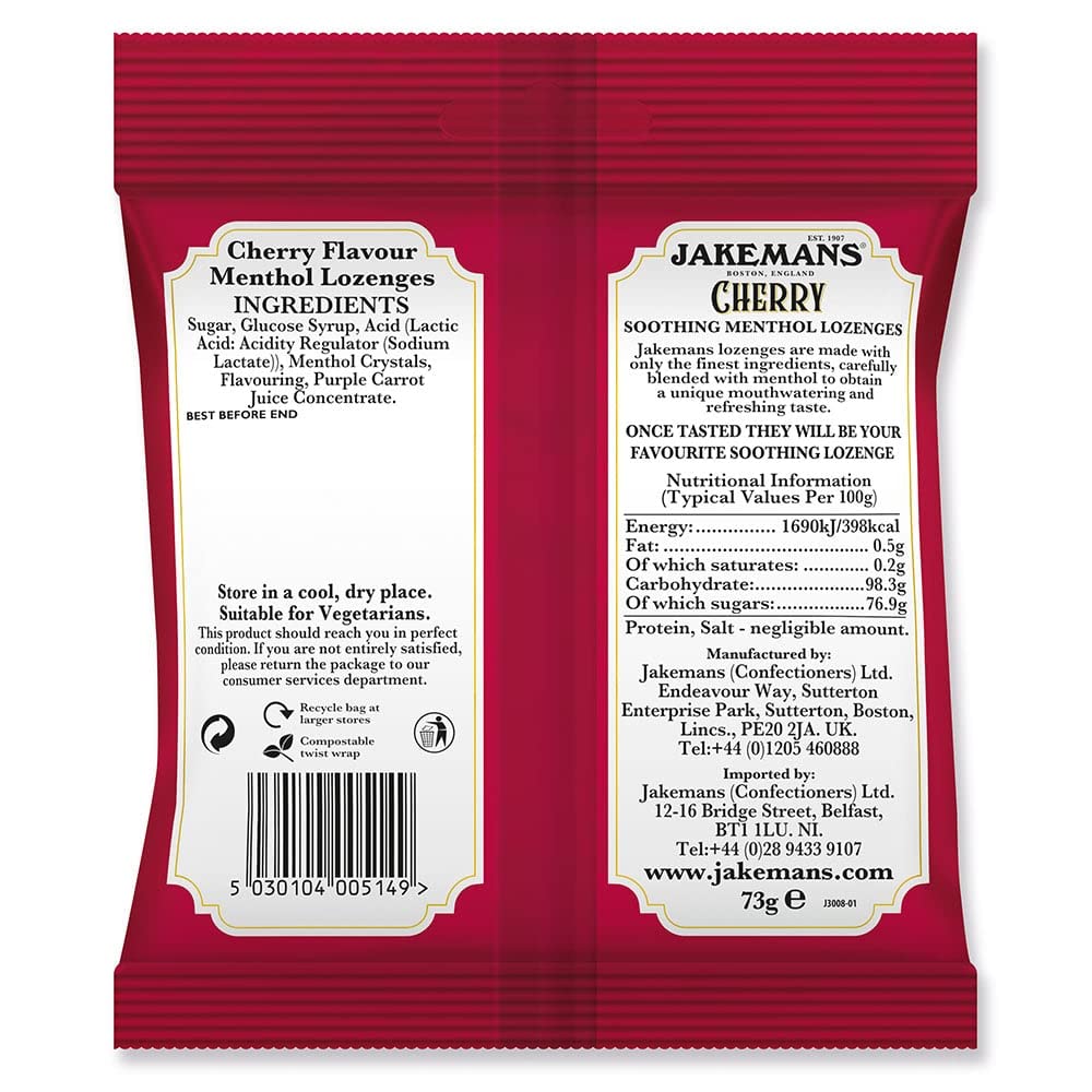 Natural cough drops for throat care