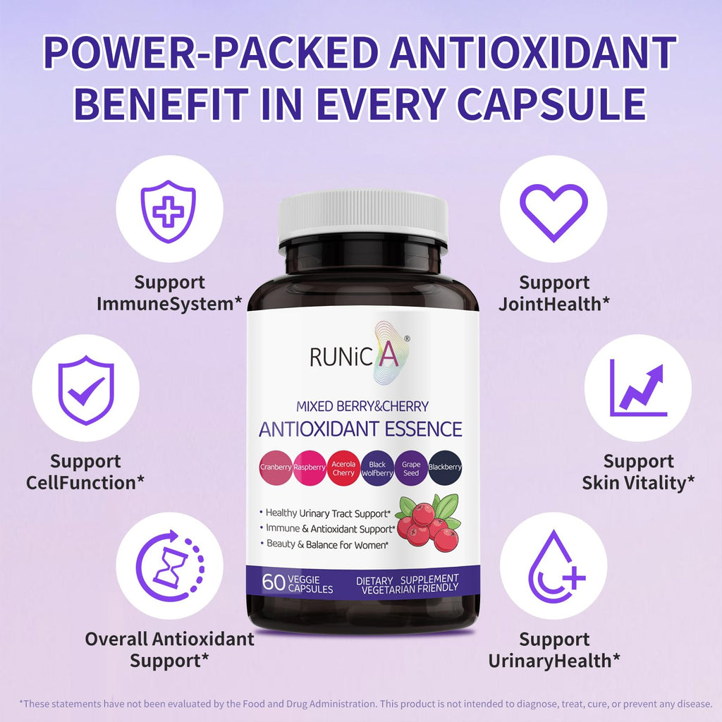 natural cranberry antioxidant benefits