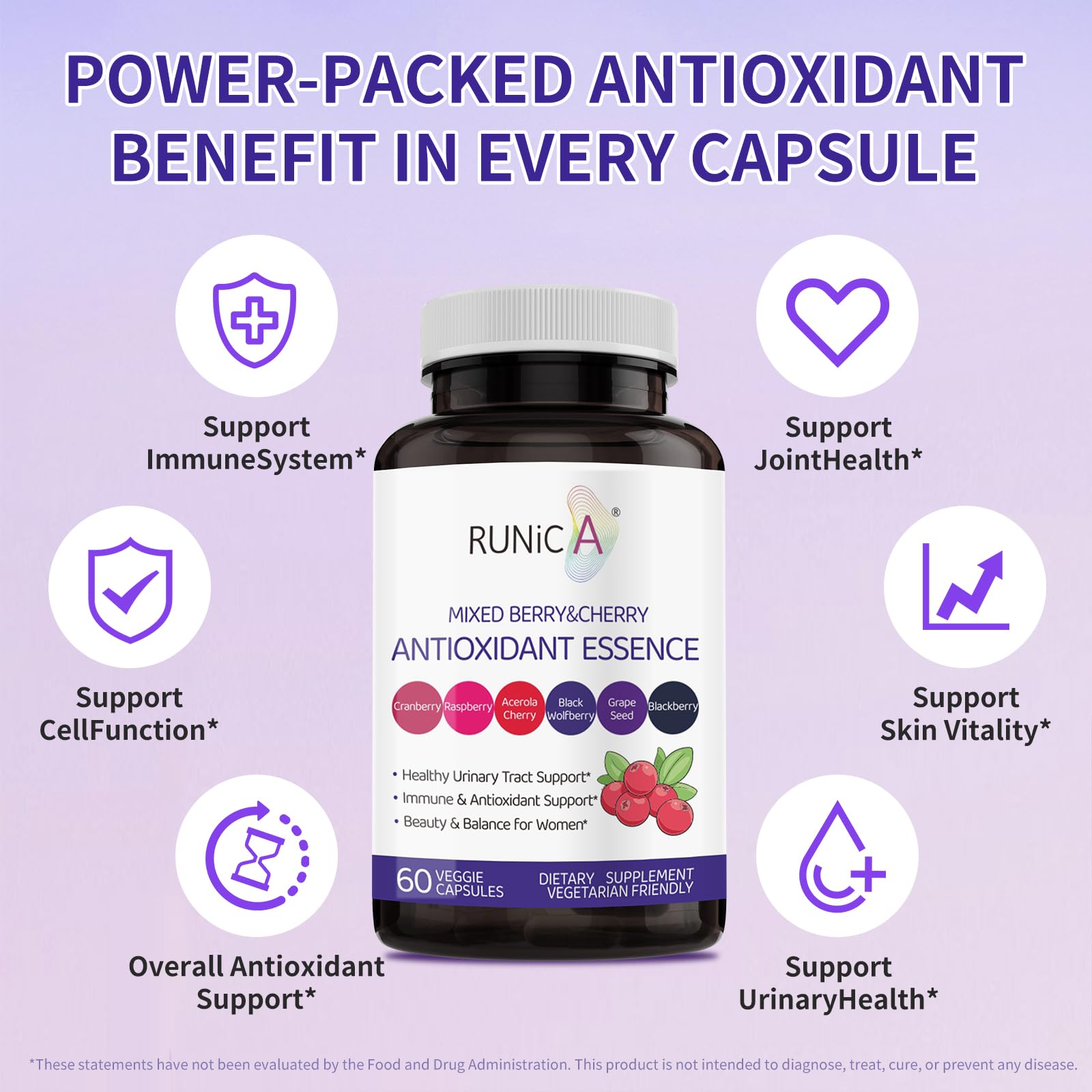 natural cranberry antioxidant benefits