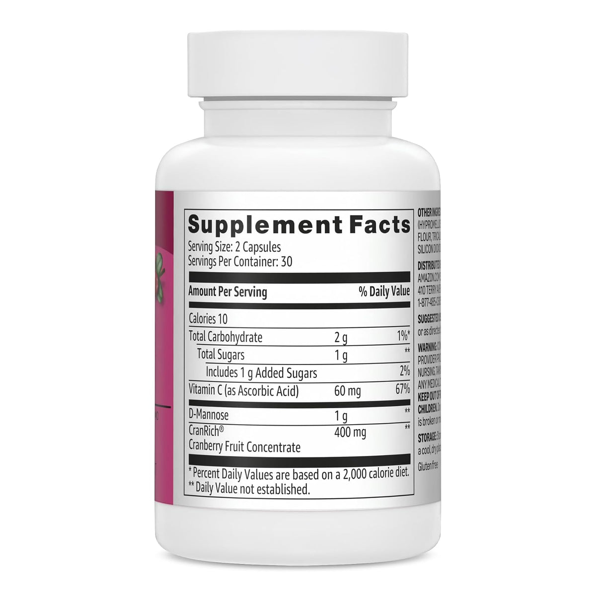 natural cranberry capsules for antioxidant support