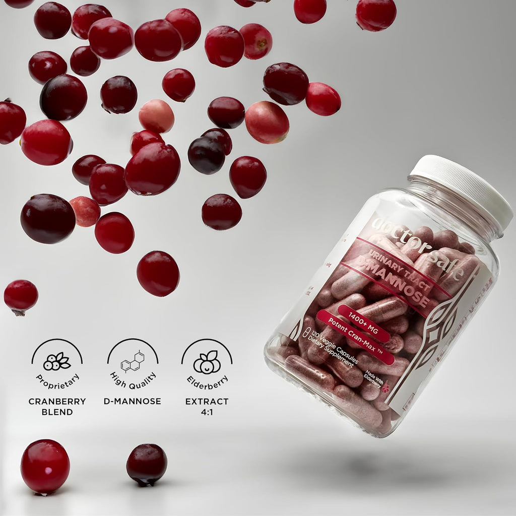 Natural cranberry capsules for bladder wellness