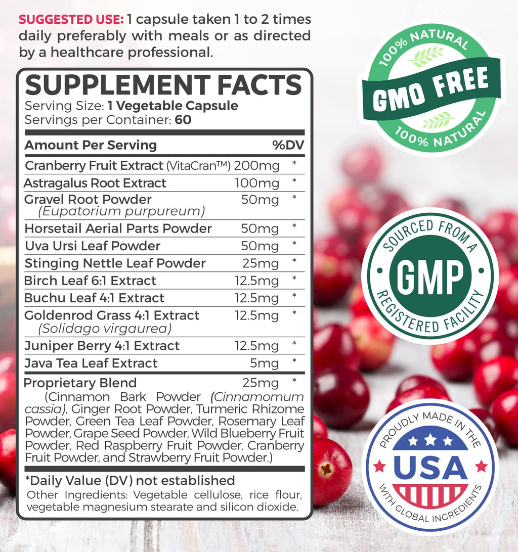 natural cranberry detox benefits