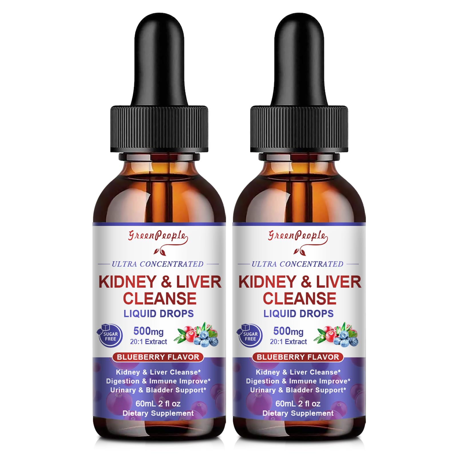 natural cranberry detox drops