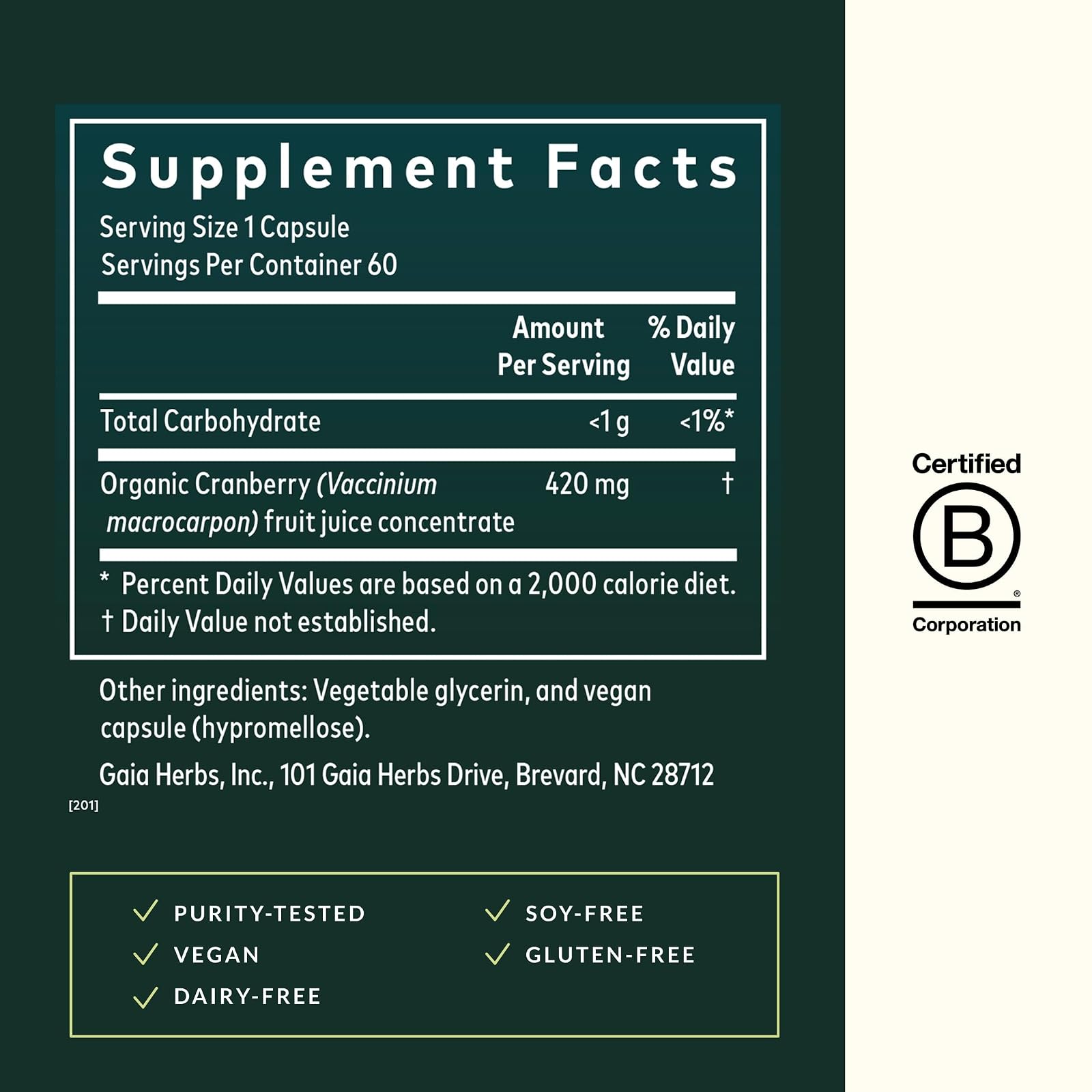 natural cranberry extract benefits