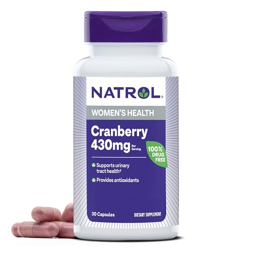 natural cranberry extract capsules