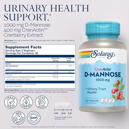 natural cranberry extract capsules
