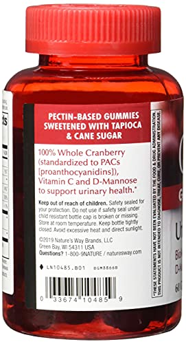 Natural cranberry extract for bladder support