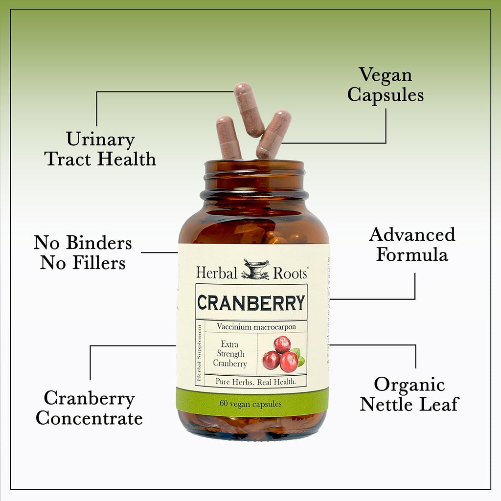Natural cranberry extract for urinary health