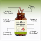 Natural cranberry extract for urinary health