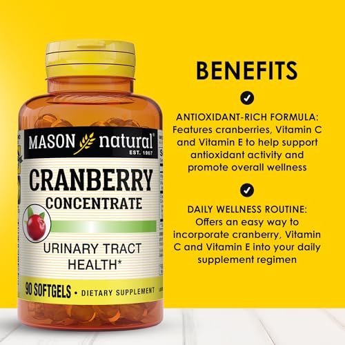 Natural cranberry extract for urinary health