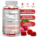 Natural cranberry gummies for antioxidants