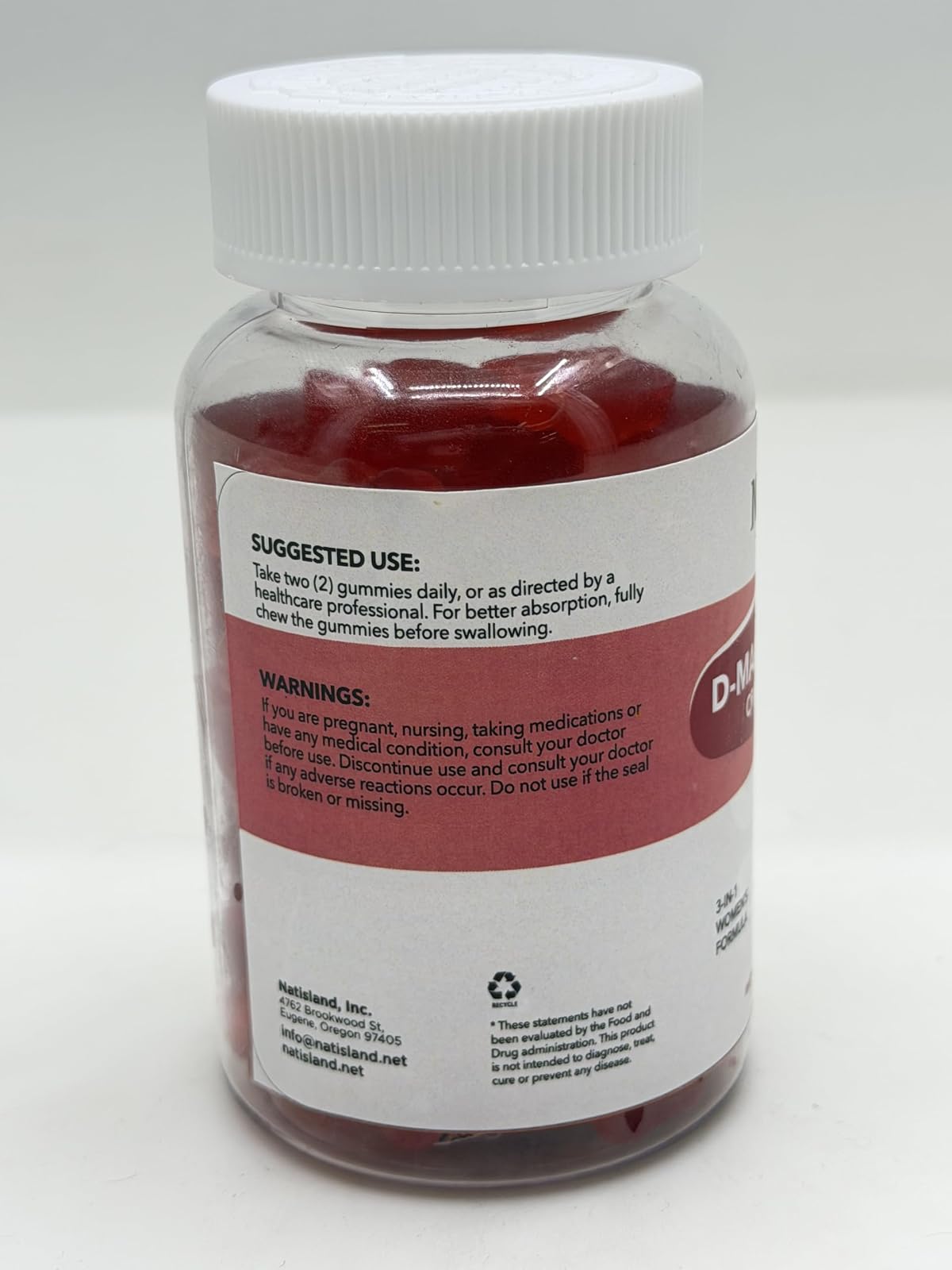 natural cranberry gummies for bladder support