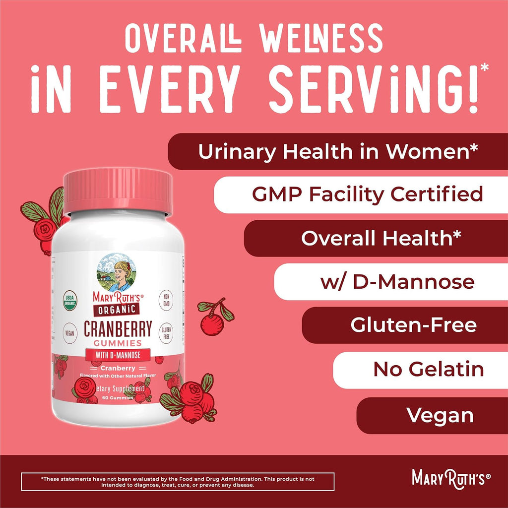 natural cranberry gummies for health