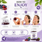 natural cranberry gummies for overall health