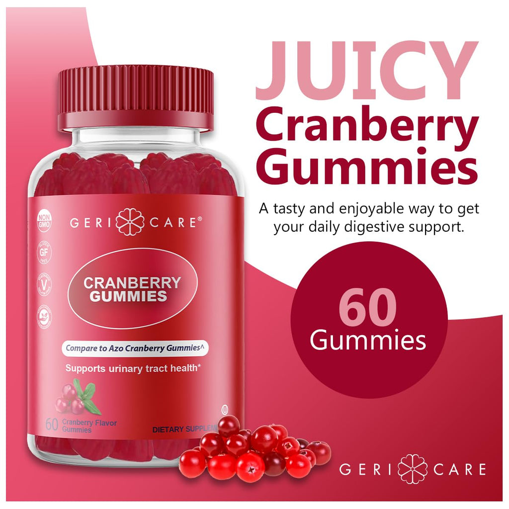 natural cranberry gummies for urinary support
