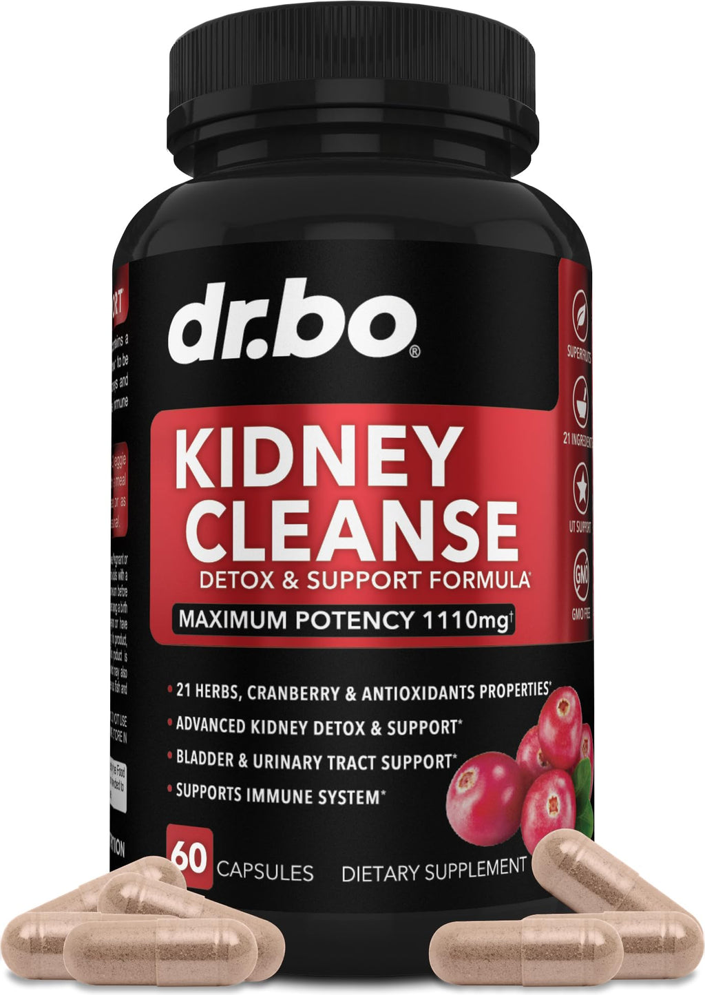 natural cranberry kidney support supplement