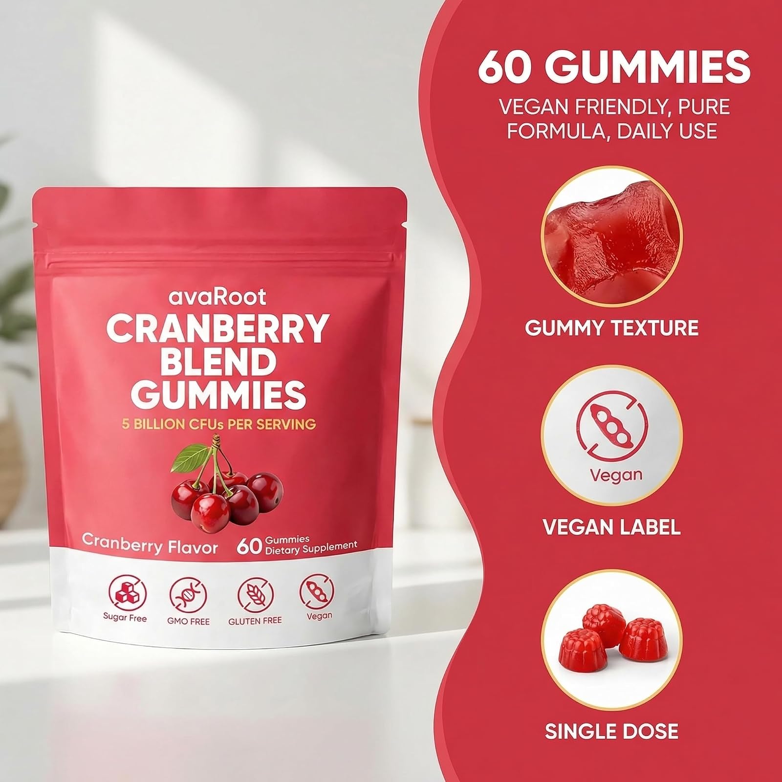 natural cranberry multivitamins for health