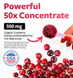 natural cranberry powder for detox