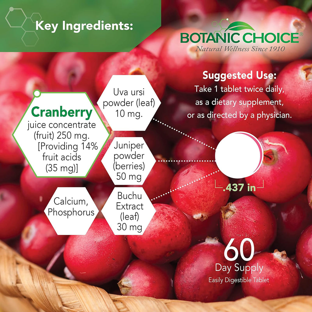 Natural cranberry supplement benefits