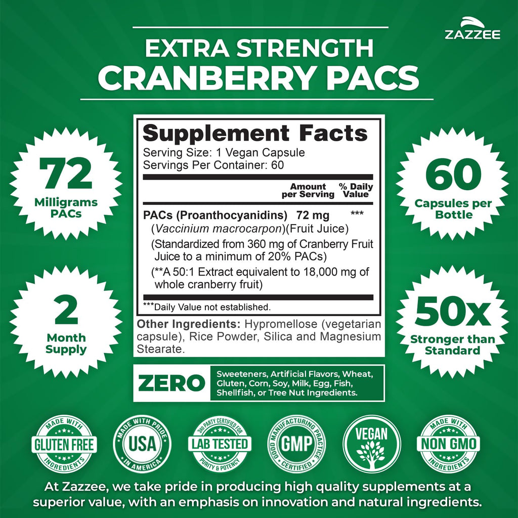 natural cranberry supplement for health