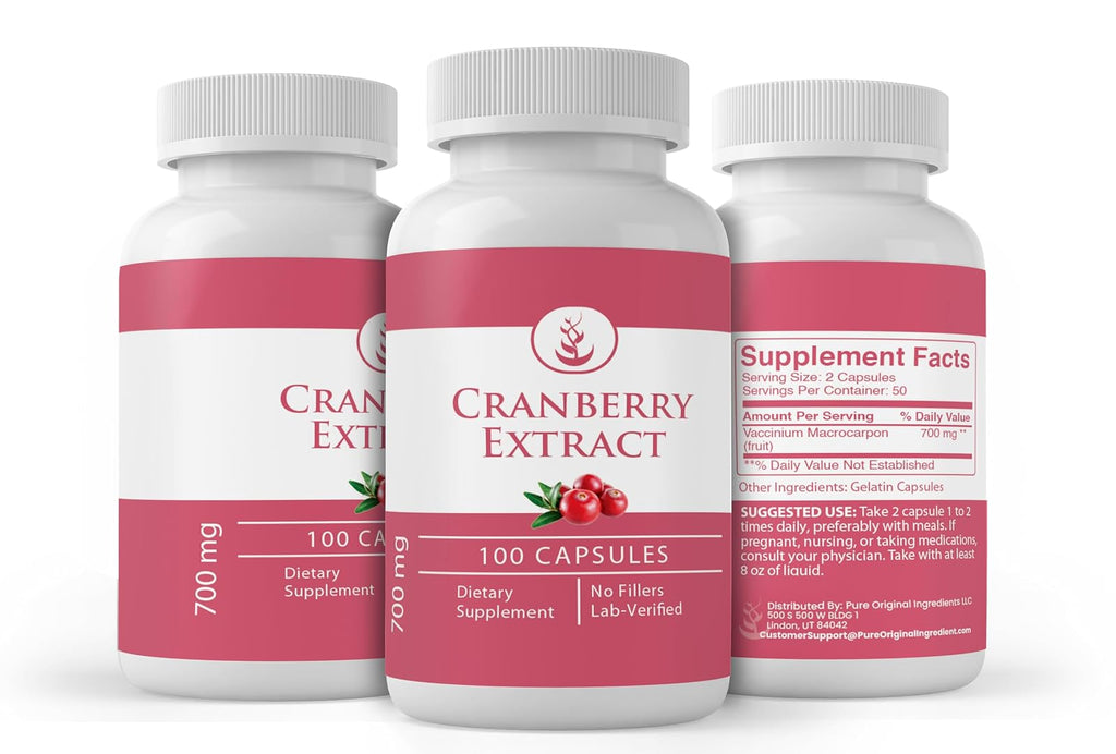 natural cranberry supplement for health