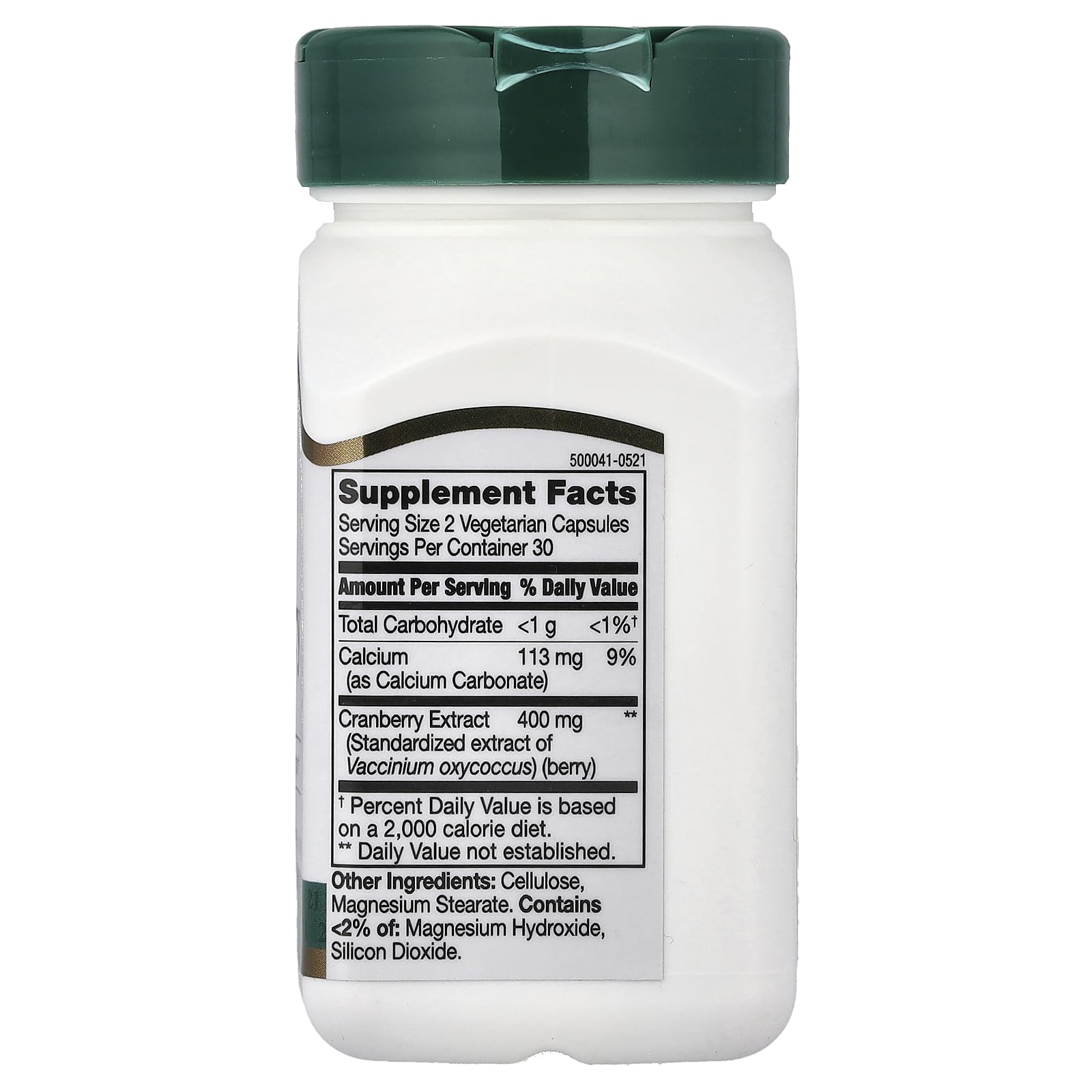 natural cranberry supplement for immunity