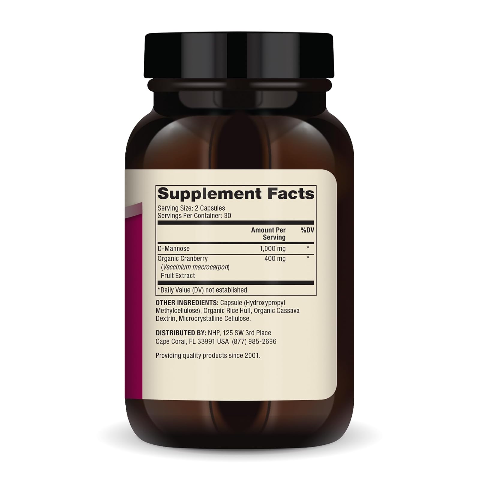natural cranberry supplement for urinary health