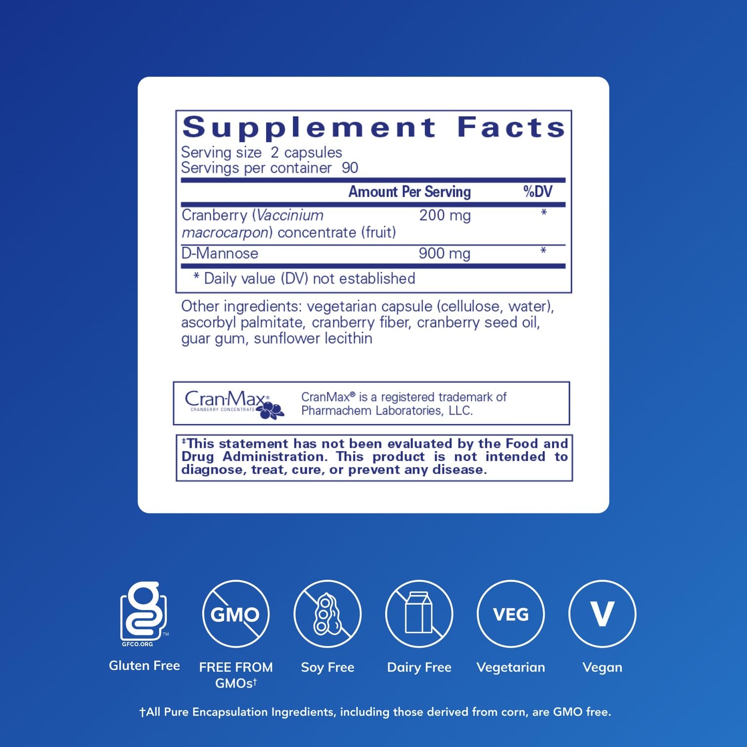 natural cranberry supplement for urinary health
