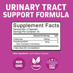 Natural cranberry supplement for UTI health