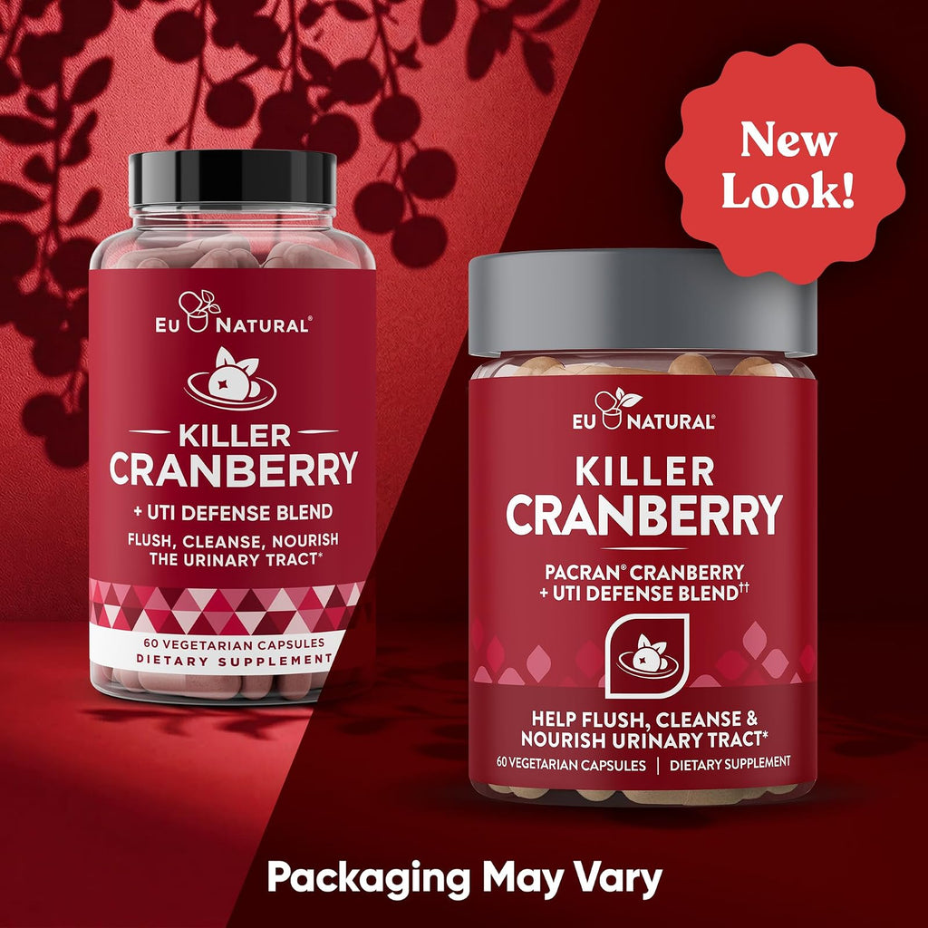 Natural cranberry supplement for UTI