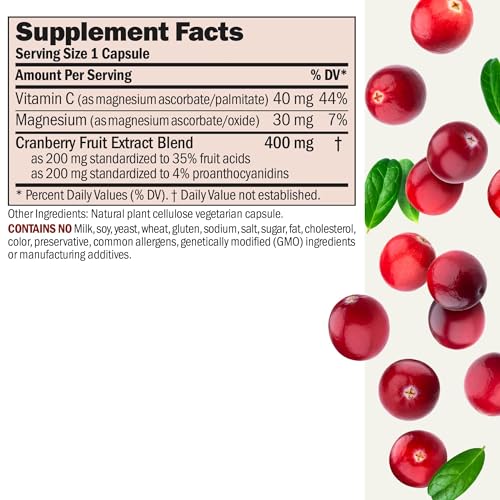 natural cranberry supplement for wellness