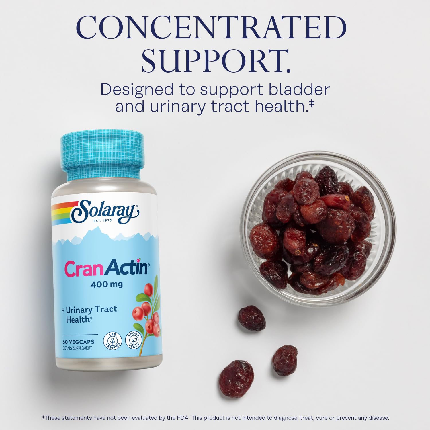Natural cranberry supplement for wellness