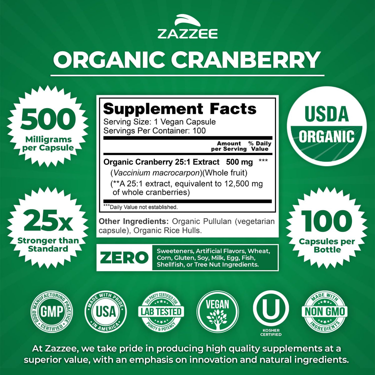 natural cranberry supplement for wellness