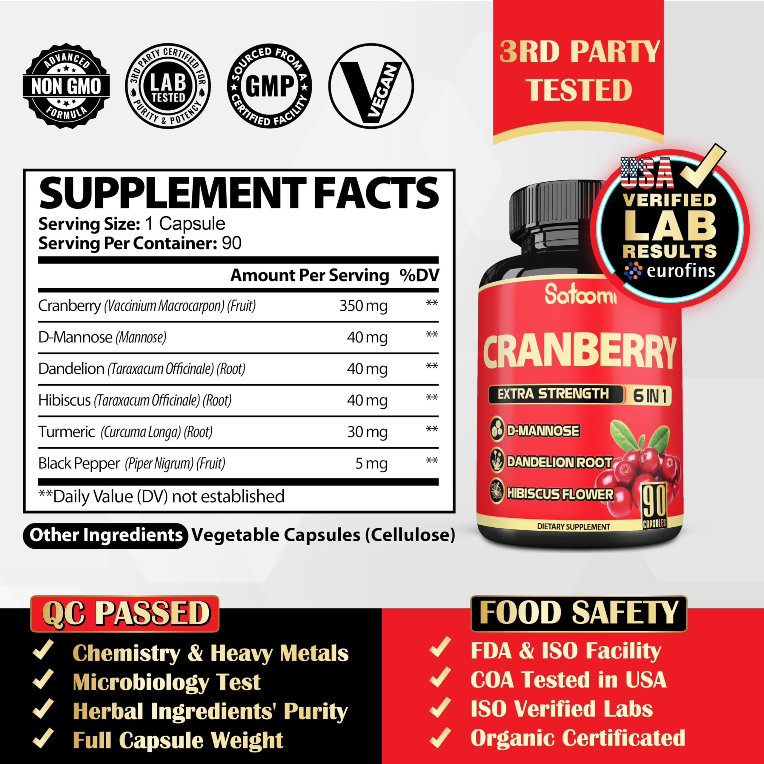 natural cranberry supplement for wellness