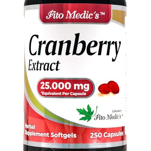 Natural cranberry supplement for wellness