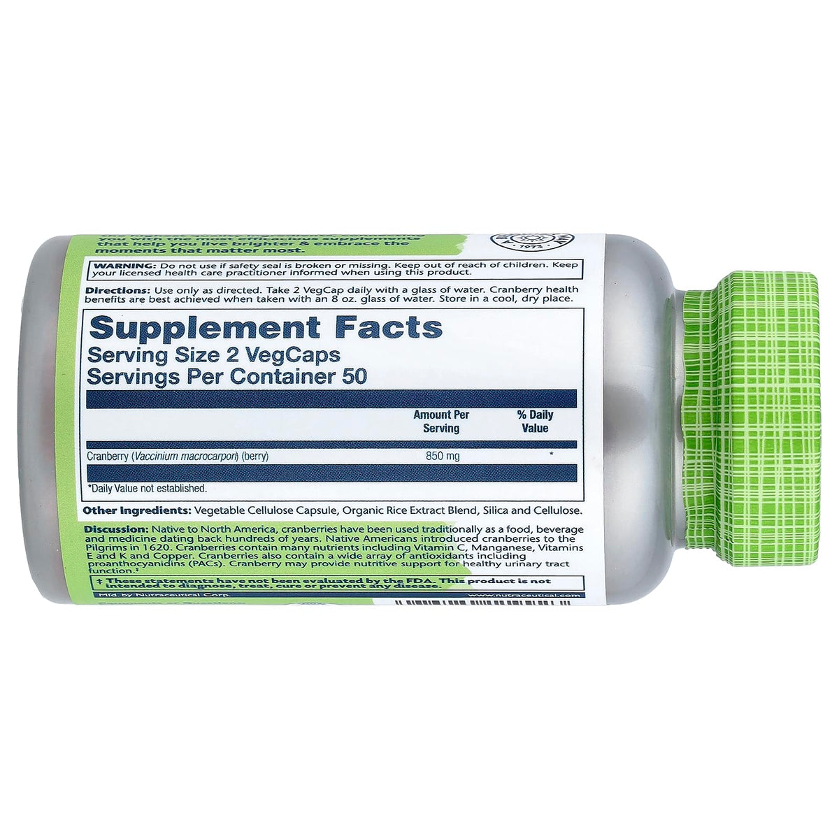 natural cranberry supplement for women's wellness