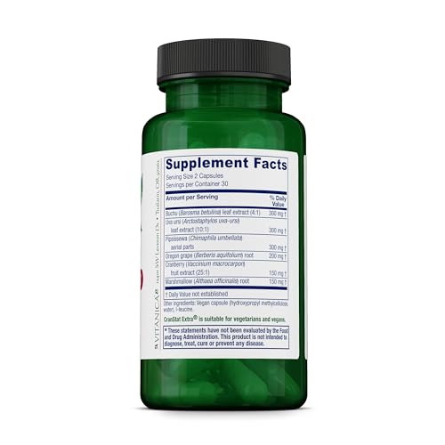 Natural cranberry supplement for women