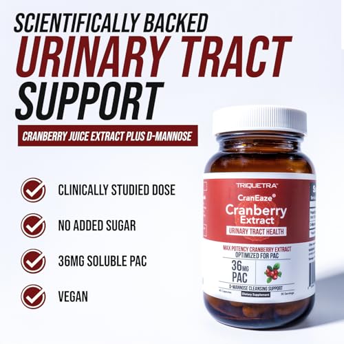 Natural cranberry supplement for women