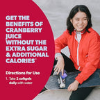 Natural cranberry support for women
