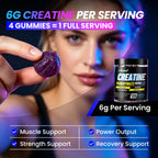 natural creatine gummies for fitness enthusiasts