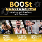 Natural creatine gummies for fitness enthusiasts