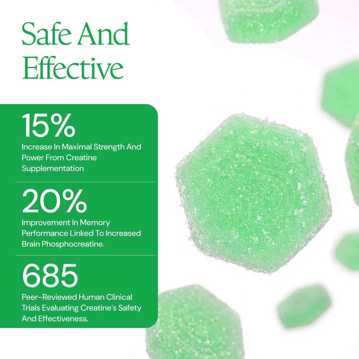 natural creatine gummies for fitness