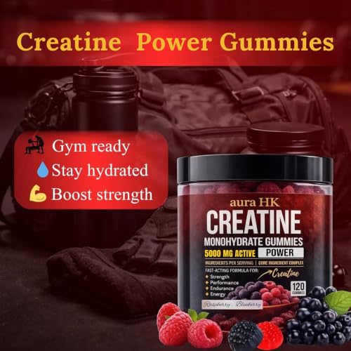 natural creatine gummies for performance