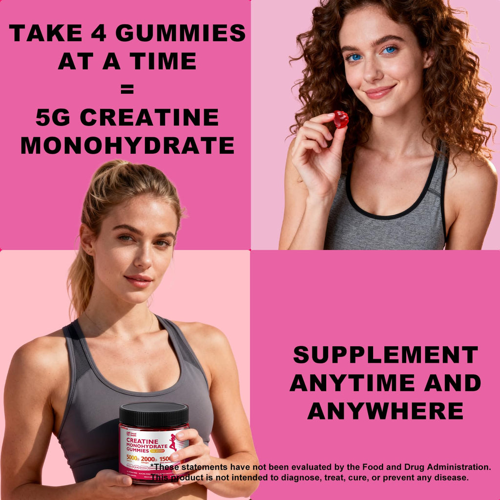 natural creatine gummies for recovery